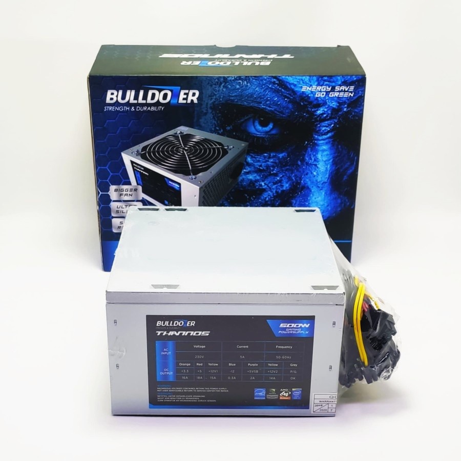 Jual Trend-POWER SUPPLY BULLDOZER 500W PSU 500 Watt Fan 12cm | Shopee ...