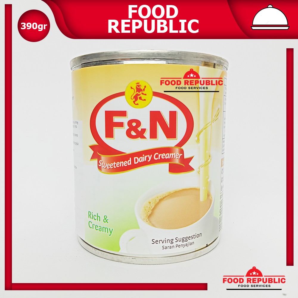Jual SUSU KRIMER KENTAL MANIS F&N 390 GR - SWEETENED DAIRY CREAMER ...
