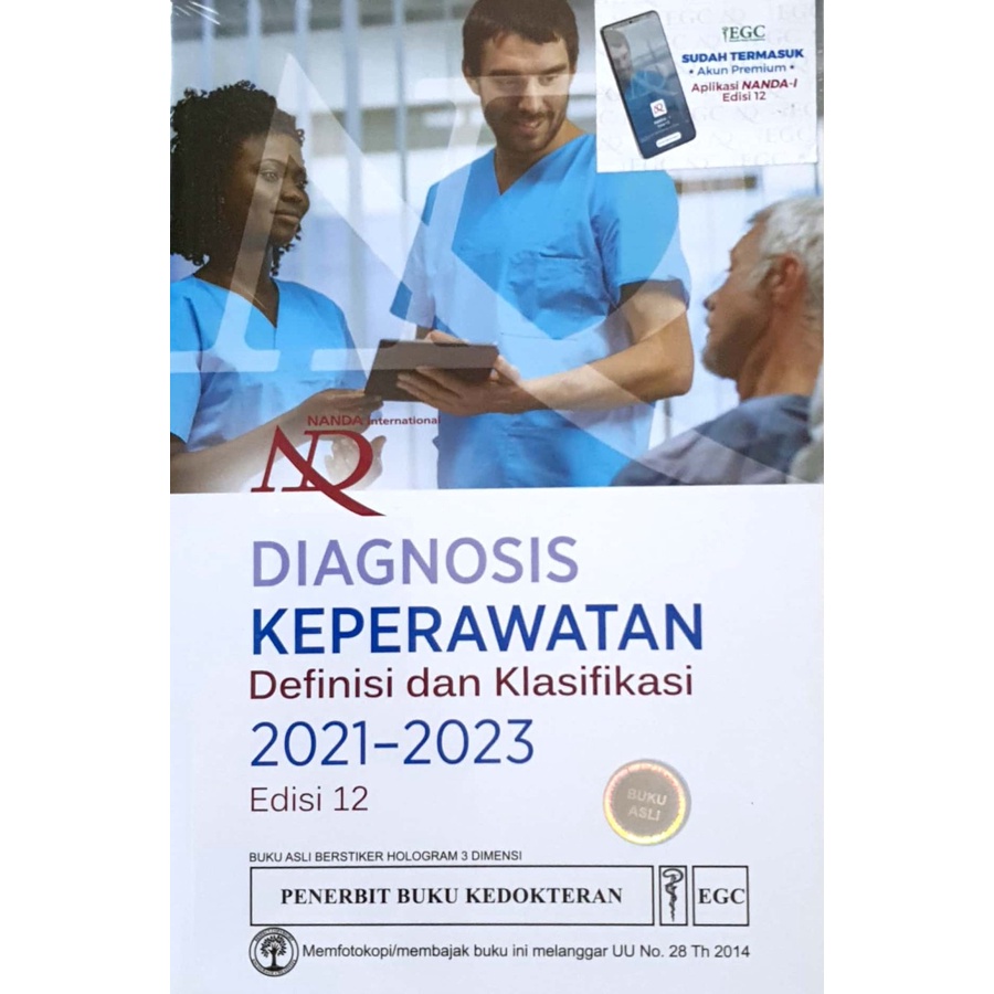 Jual ORI NANDA Diagnosis Keperawatan 2021 - 2023 + APLIKASI NANDA - Heather Herdman Edisi 12 ...