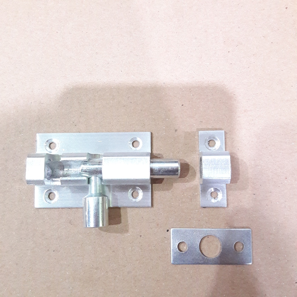 Jual grendel jendela 2 inch slot kunci jendela bahan aluminium kuat ...