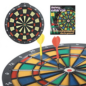 Jual SAFETY DART BOARD GAME DARTBOARD 45.5CM ANAK DAN DEWASA | Shopee ...