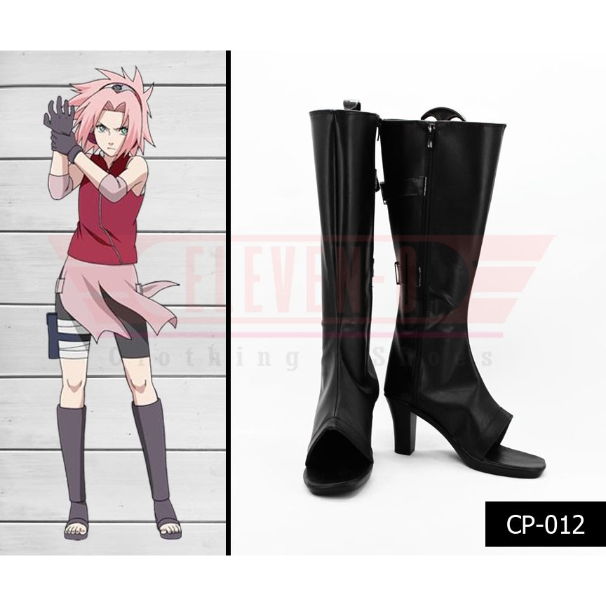 Jual Sepatu Cosplay Naruto Shippuden Haruno Sakura | Shopee Indonesia