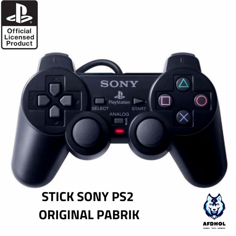 Jual STIK STICK PS2 PS 2 1 GETAR ORI ORIGINAL PABRIK CONTROLLER SONY ...