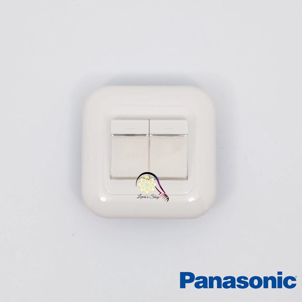 Jual Panasonic Saklar Double WEHJ5531 WEJ78029 Wide Series | Shopee ...