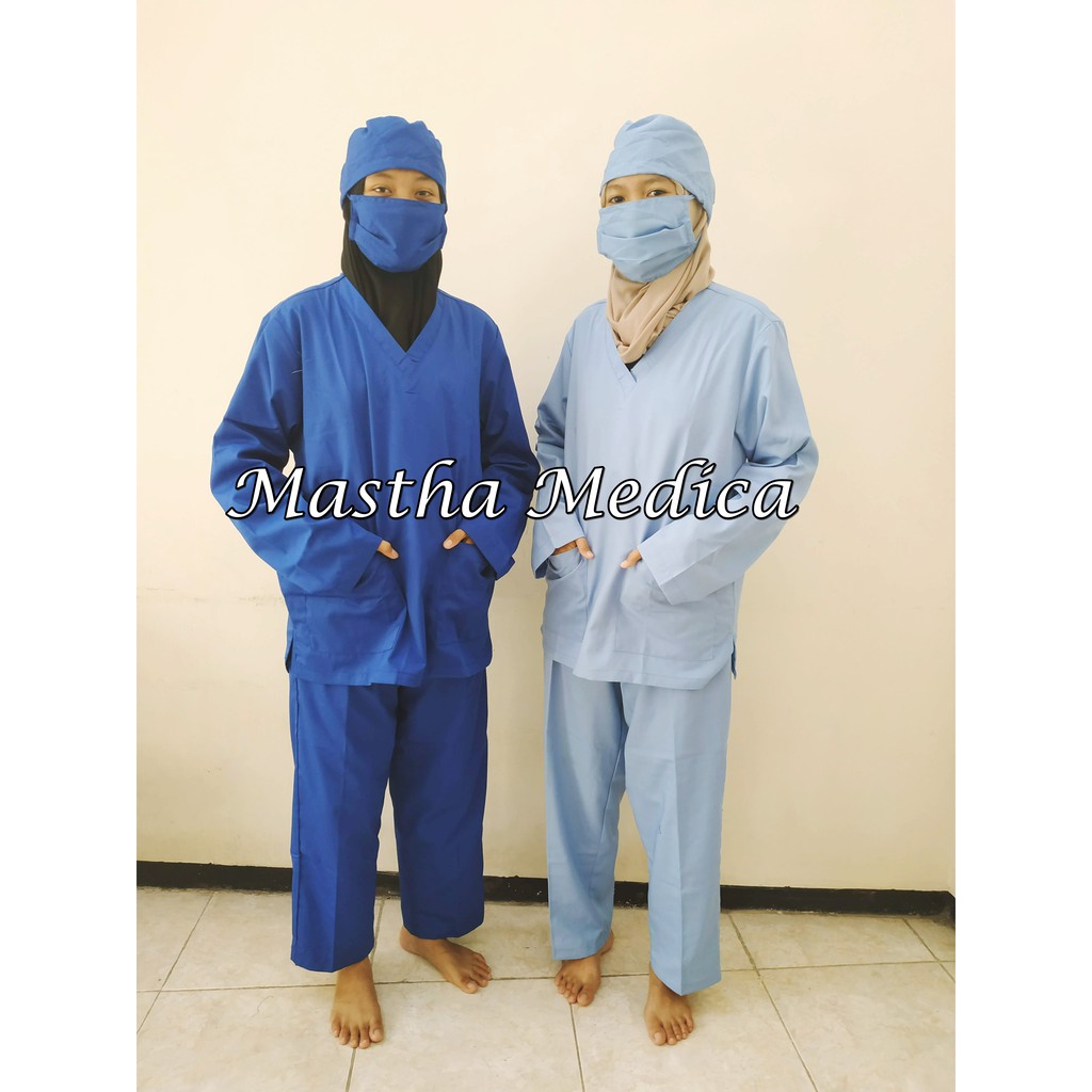 Jual Baju Ok Lengan Panjang Baju jaga Baju operasi Tindakan Murah ...