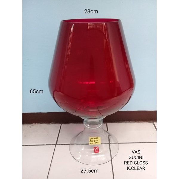 Jual Vas Bunga Jumbo Besar Hotel Restaurant Minimalis Kaca Glass Flower ...