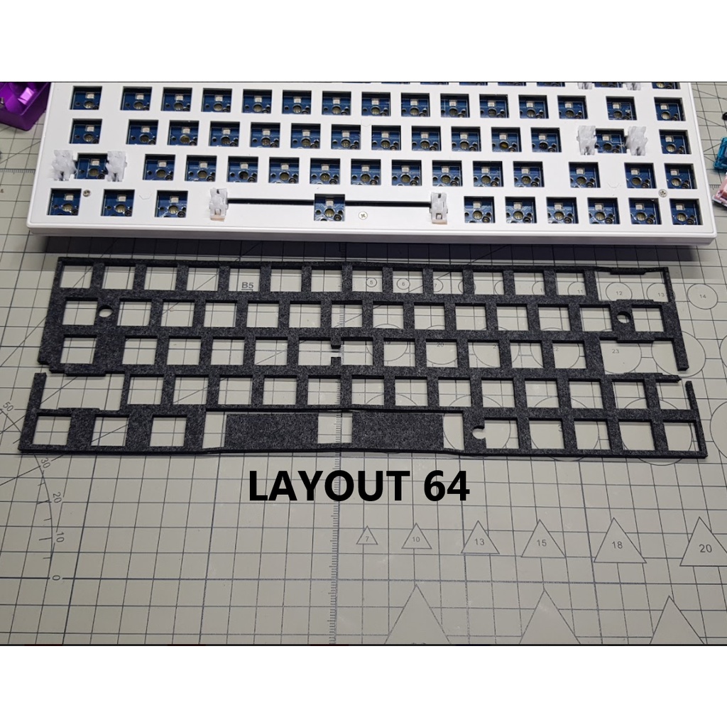 Jual COTTON FOAM PCB PLATE Berbagai Layout - FOAM PBCC Plate Dampening ...