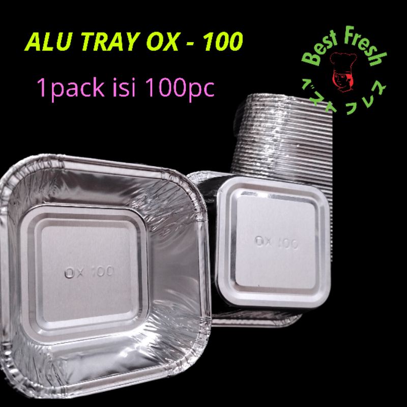 Jual Aluminium Foil Cup Wadah Ox-100 (10PCS) | Shopee Indonesia