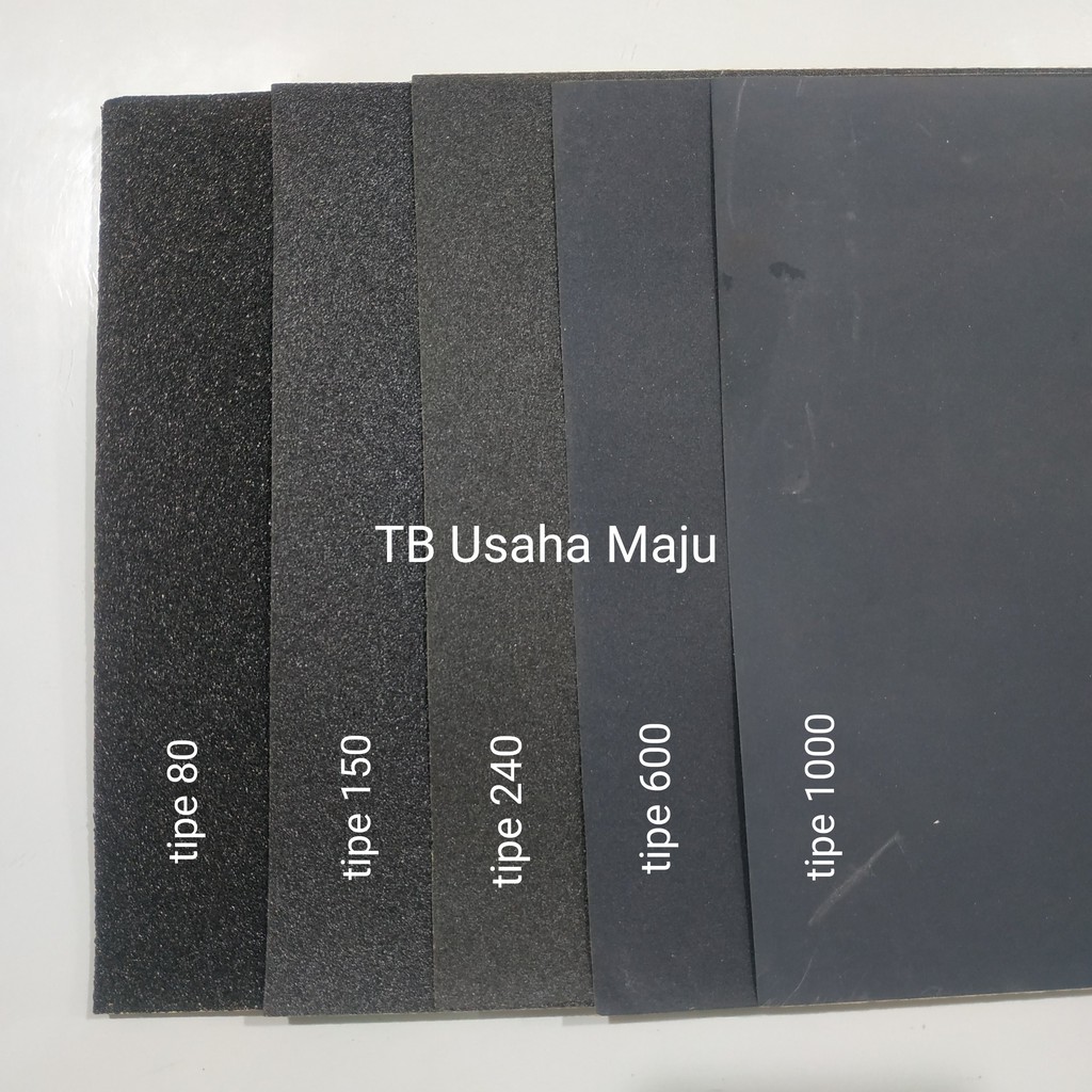 Jual Kertas Pasir / Kertas Gosok / Amplas Waterproof Ukuran #60 #80 ...