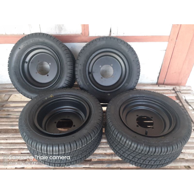 Jual Velg dan ban ring 10 onroad aspal Deli tire | Shopee Indonesia