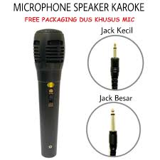 Jual Mic Karaoke Kabel untuk speaker colokan besar MURAH | Shopee Indonesia