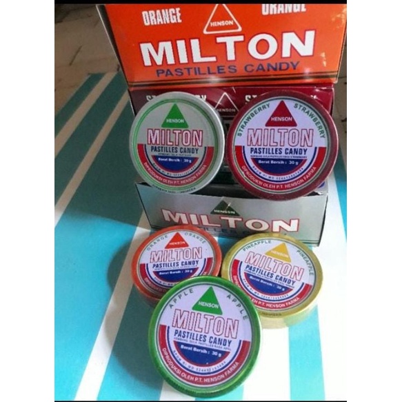 Jual PERMEN MILTON PASTILES CANDY / PAGODA / MILTON KALENG / PERMEN ...
