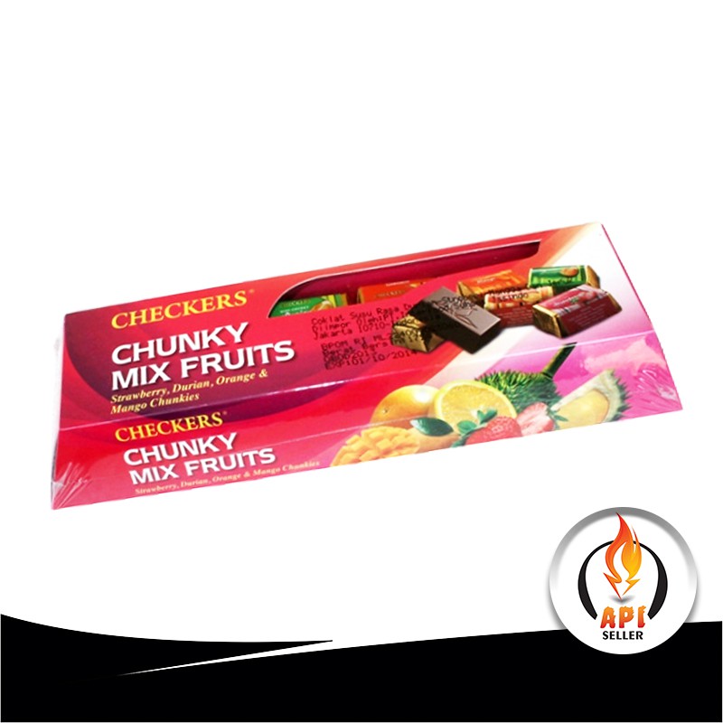 Jual CHECKERS MINI CHUNKY CHOCOLATE 175g | Shopee Indonesia