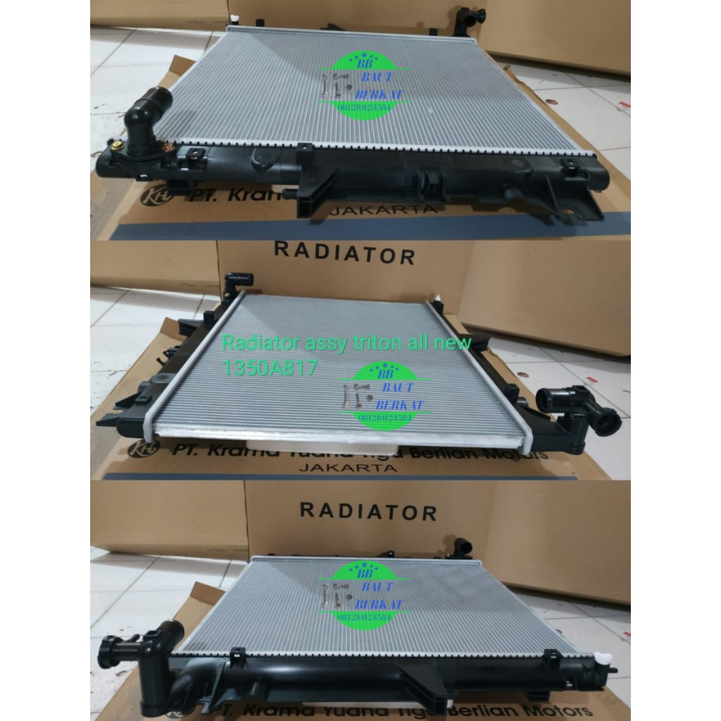 Jual radiator assy triton all new manual radiator Triton all new manual ...
