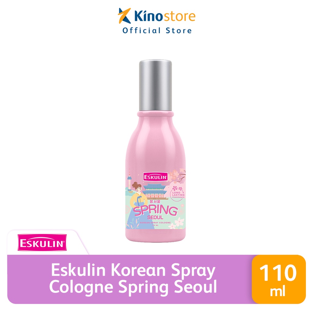 Jual Eskulin Korean Spray Cologne Spring Seoul 110Ml | Shopee Indonesia