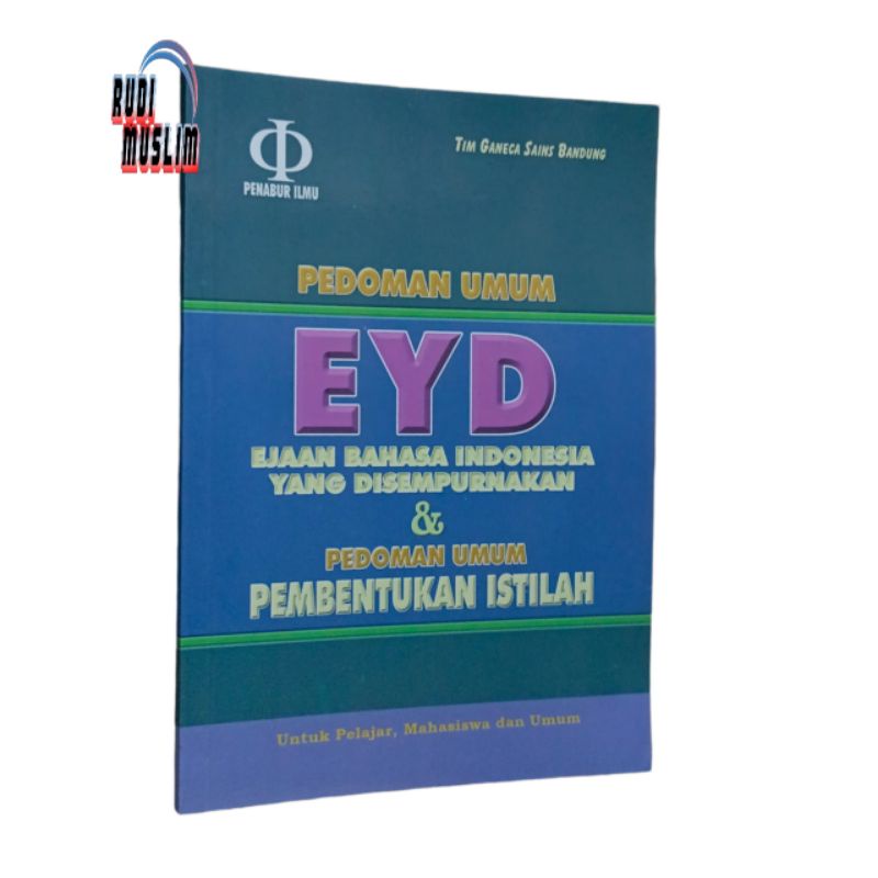 Jual PEDOMAN UMUM EYD EJAAN BAHASA INDONESIA YANG DISEMPURNAKAN ...