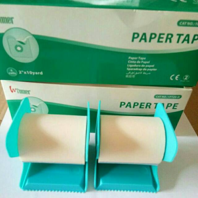 Jual Plester putih 2inc Winner/paper tape winner/plerter penutup luka ...