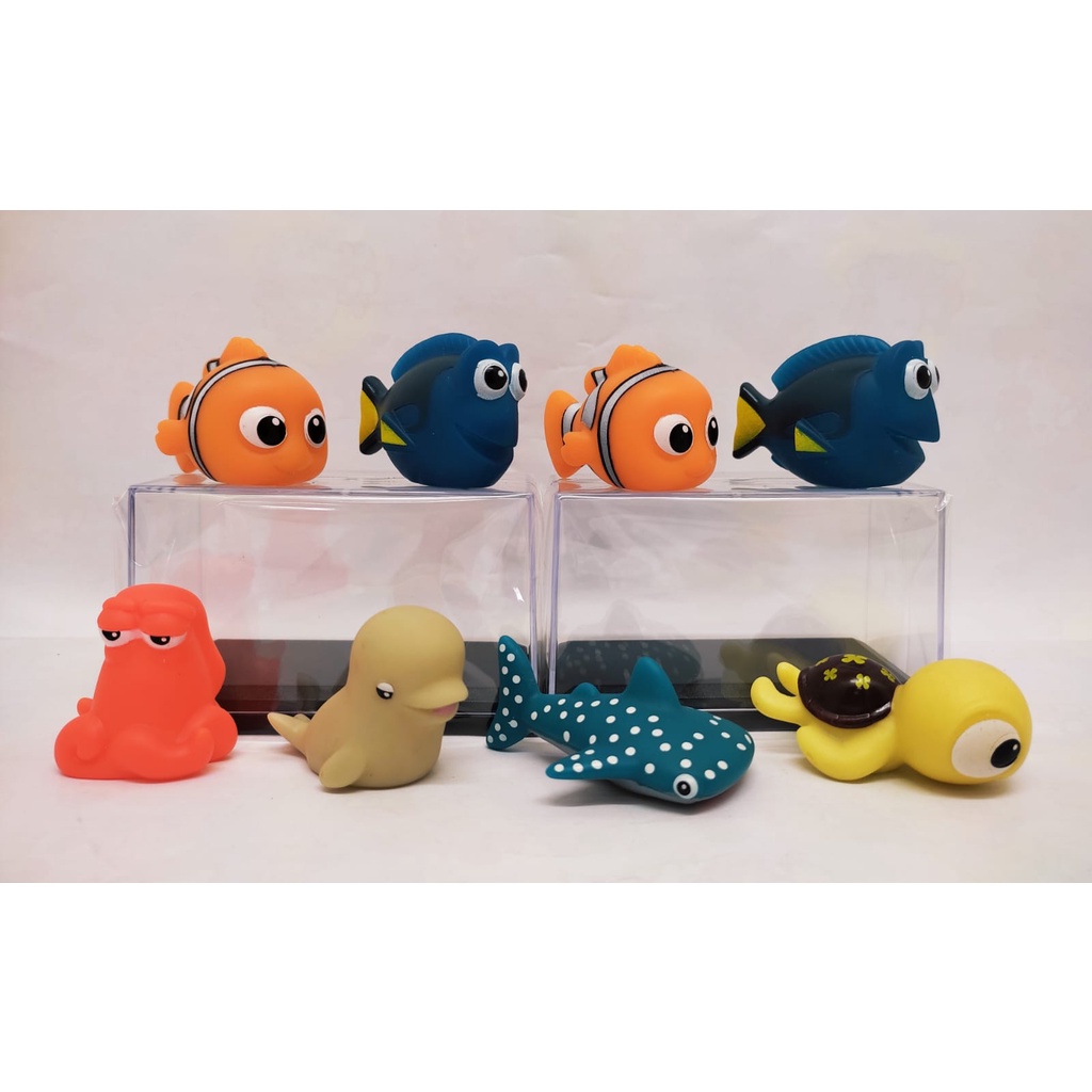 Jual Topper Kue Finding Nemo Finding Dori Figure set 8 pcs | Shopee ...