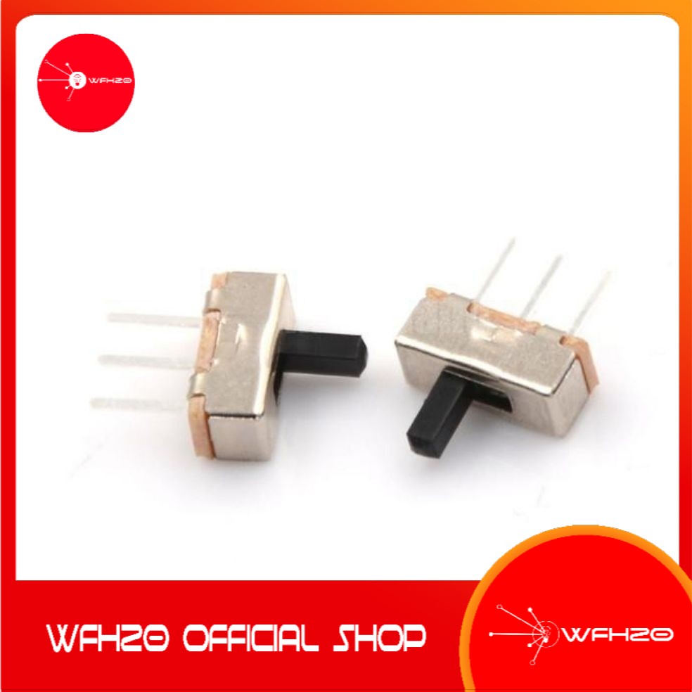 Jual Saklar 3 Pin SPDT 1P2T Saklar Geser Kecil Toggle Switch SS12D00G4 ...