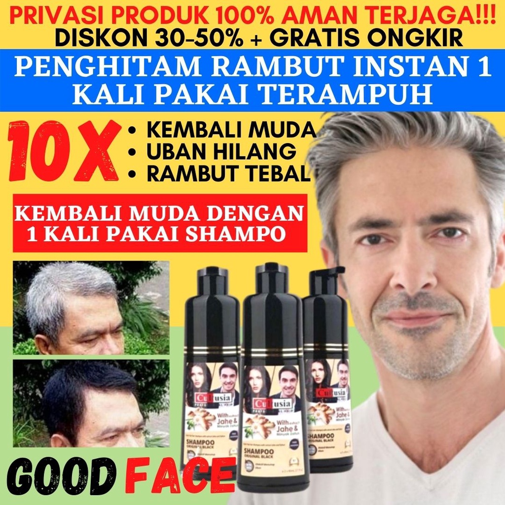 Jual SHAMPO UBAN PENGHITAM RAMBUT CULTUSIA 160ML SAMPO UBAN PERAWATAN ...