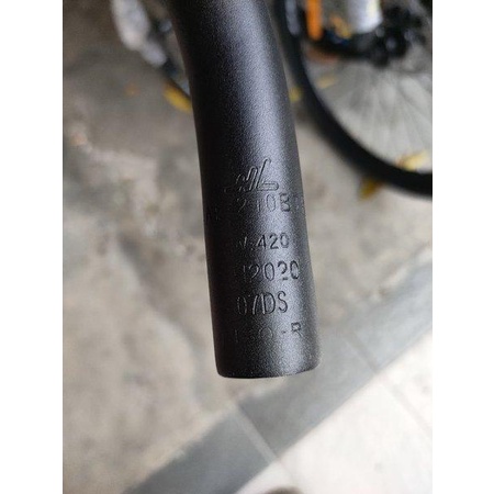 Jual HANDLEBAR STANG BALAP FIXIE DROP BAR ZOOM 31.8 ALLOY 420 MM HITAM ...