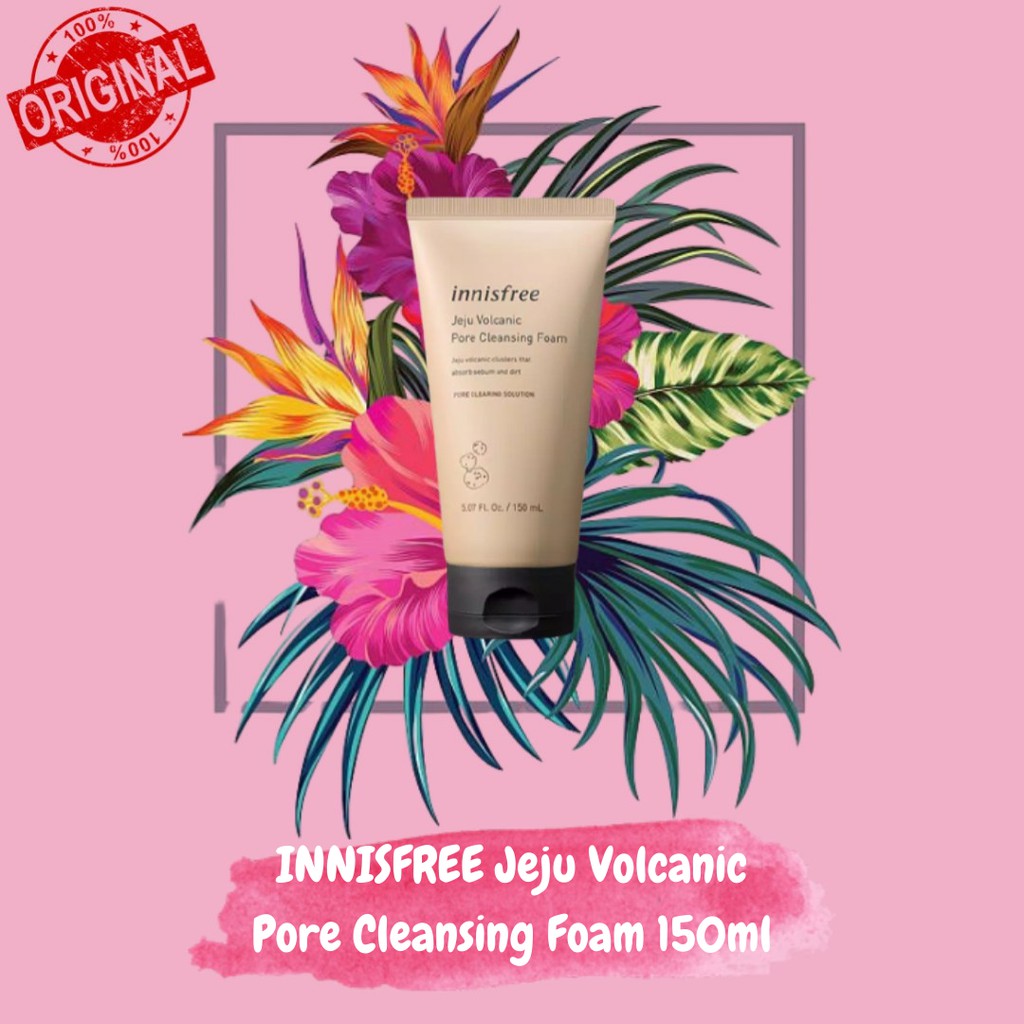 Jual [NEW] Innisfree Jeju Volcanic Pore Cleansing Foam 150ml | Shopee Indonesia
