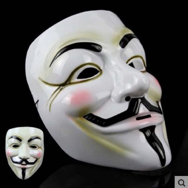 Jual Topeng seram/topeng vendetta/dekorasi mask pesta halloween ...