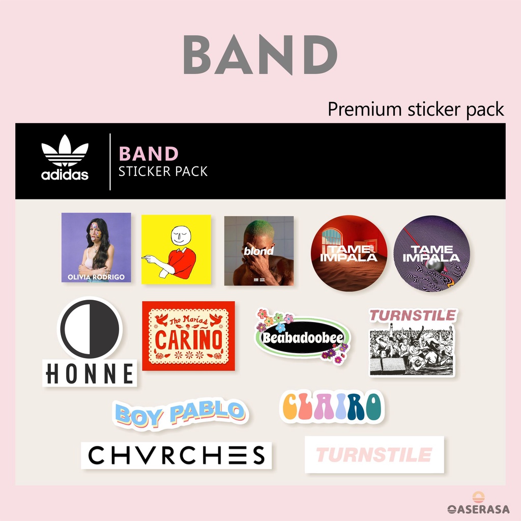 Jual Sticker BAND MUSICIAN 13 pcs premium pack | Stiker OLIVIA RODRIGO ...