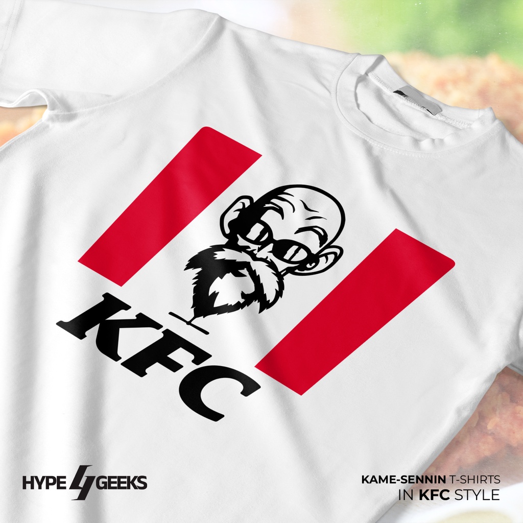 Jual Kaos Anime Parodi Kamesennin Dragon Ball KFC Baju Pria Baju Wanita ...