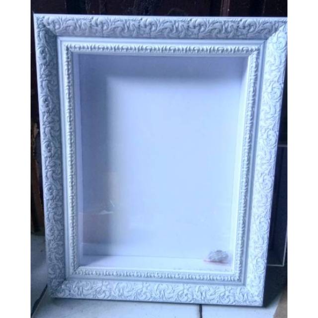 Jual Bingkai frame 3D mahar ukir kembang uk.30x40 cm | Shopee Indonesia