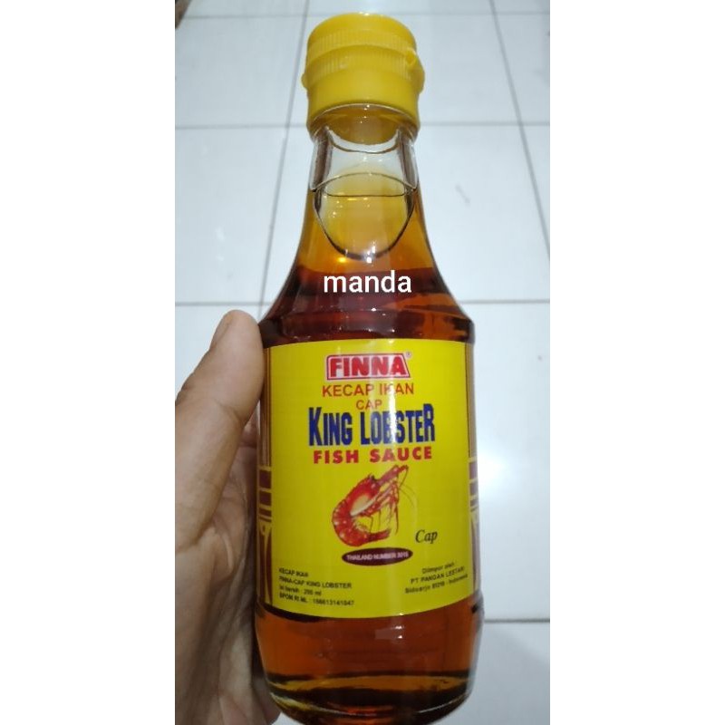 Jual Kecap FINNA fish sauce king lobster | Shopee Indonesia