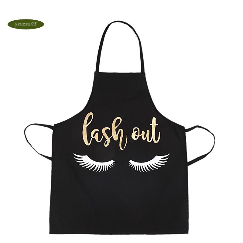 Jual Apron Salon / Celemek Salon / Celemek beauty studio eyelash tebal ...