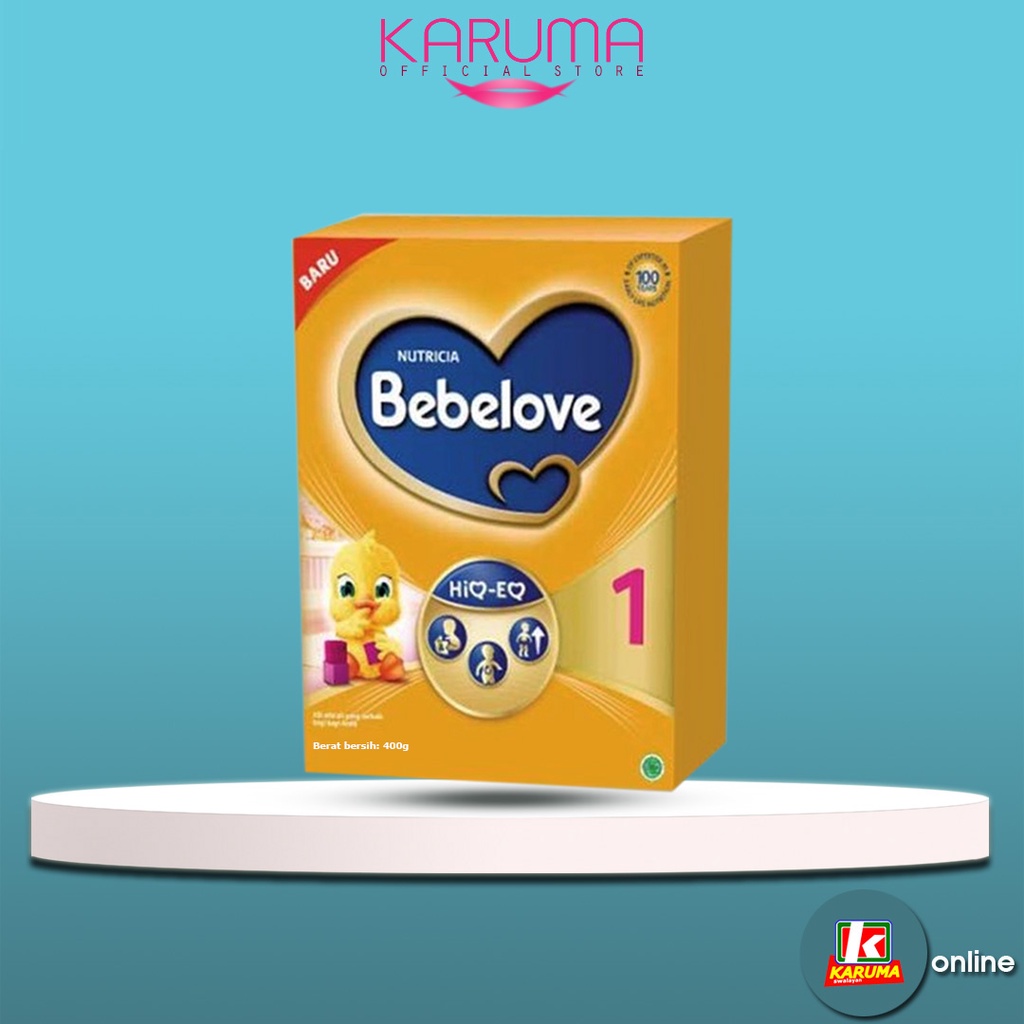 Jual Nutricia Bebelove Tahap-1 400gr | Bebelove 1 Susu Formula Bayi 0-6 ...