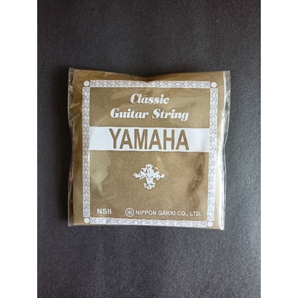Jual senar gitar/guitar yamaha nilon klasik nylon clasic satu set ...