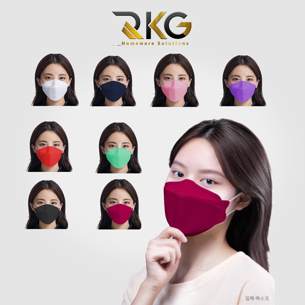 Jual Masker KF94 Korea Style 10 PCS I Masker 4Ply Medis Korea Style ...