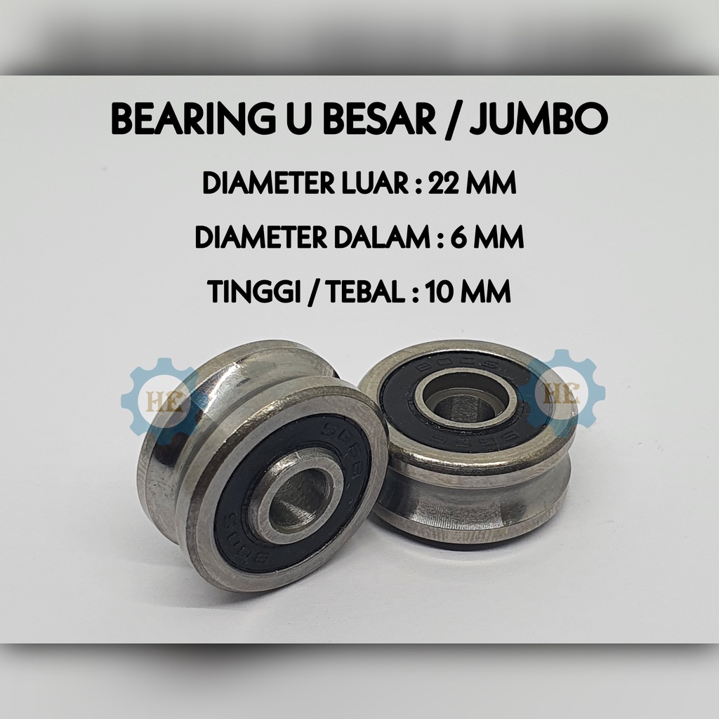 Jual BEARING U JUMBO ATAU BEARING U BESAR MESIN BORDIR KOMPUTER ...