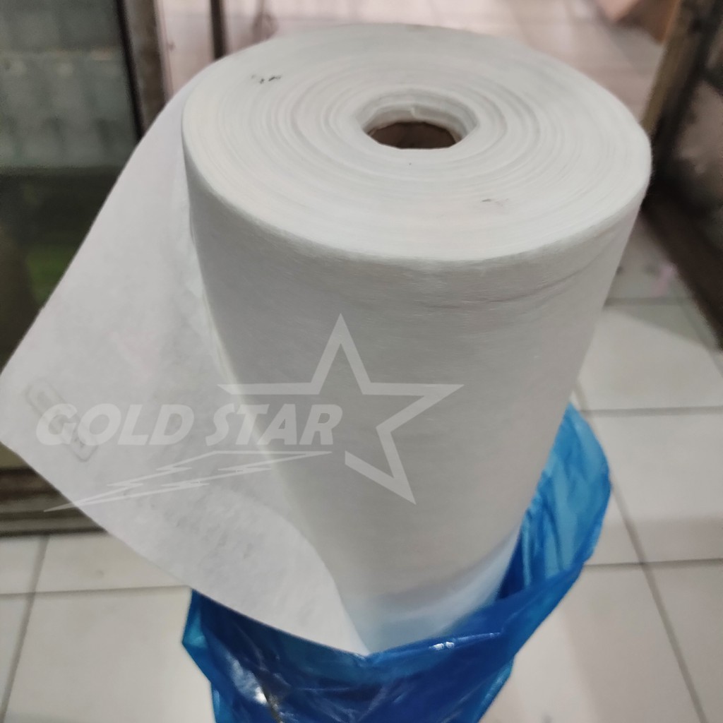 Jual Kain Kapas 50 N / 50 F Per Roll Visilin Kain Keras Lem Lapisan ...