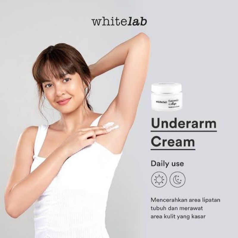 Jual WHITELAB Underarm Cream n Collagen, 20 gr | Shopee Indonesia
