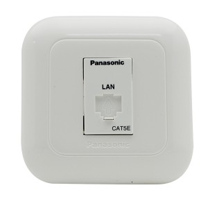 Jual Socket Lan / outlet data cat 5e dan cat 6 panasonic | Shopee Indonesia