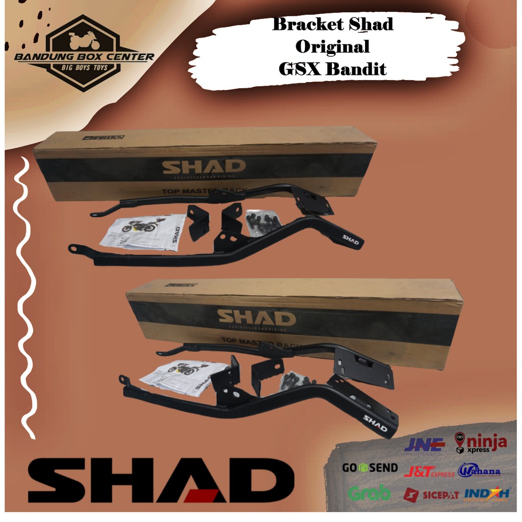 Jual Bracket Box GSX BANDIT atau Breket Touring Shad Original Motor ...