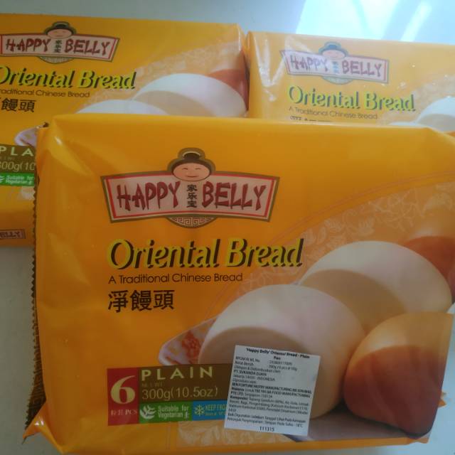 Jual Happy Belly Oriental Bread plain 300gr | Shopee Indonesia