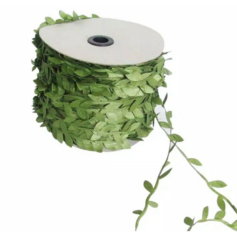 Jual Daun rambat per roll - Daun rambat hijau - Daun rambat | Shopee ...