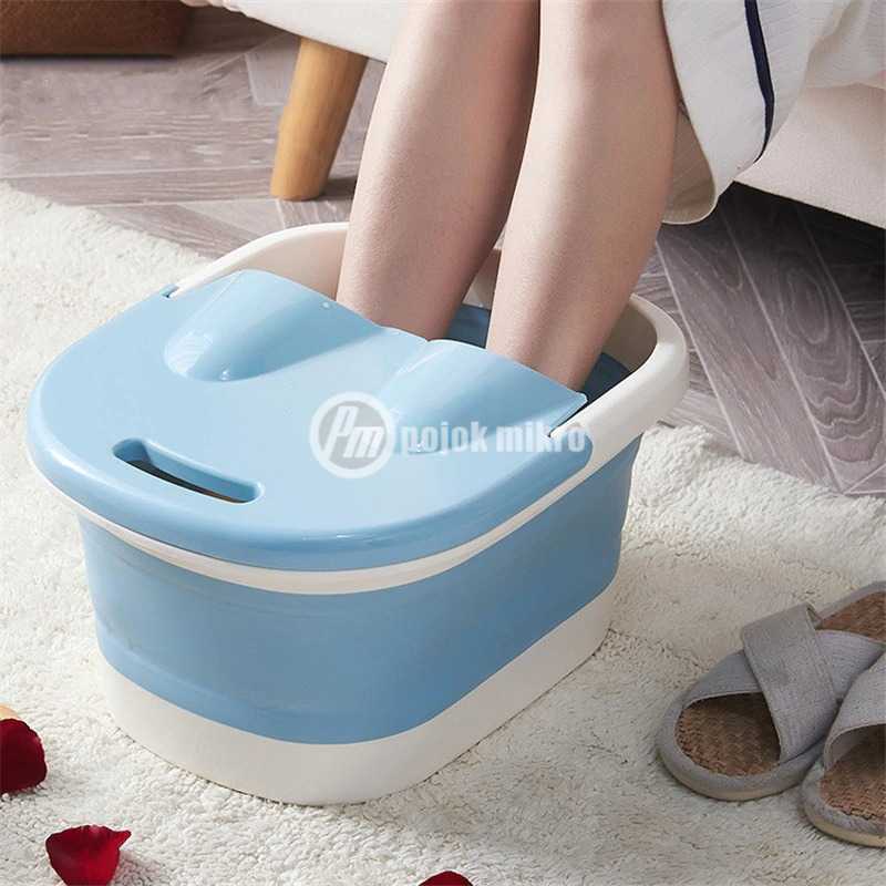 Jual Mrosaa Ember Kaki Folding Foot Wash Hot Tub Sauna Massage Bucket ...