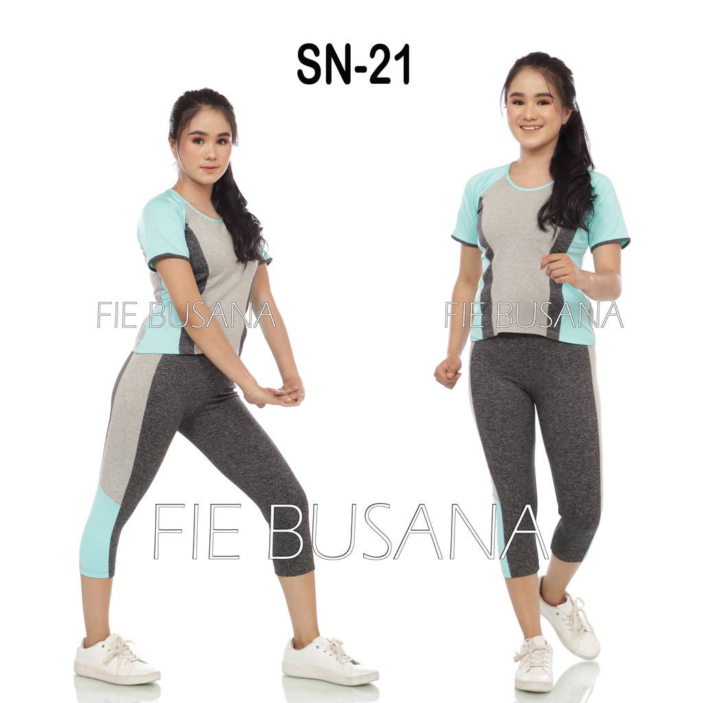 Jual baju senam wanita baju senam baju senam wanita aerobic setelan ...