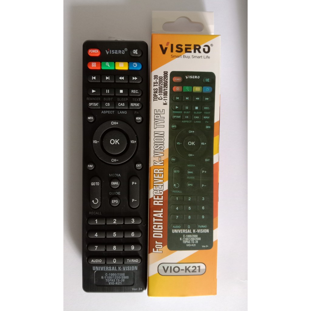 Jual Remote Receiver K-Vision Visero (VIO-K21) Kvision C2000 K2000 ...