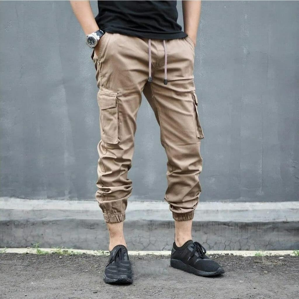 Jual CELANA JOGGER CELANA JOGGER CARGO CELANA PANJANG PRIA JOGER | Shopee Indonesia