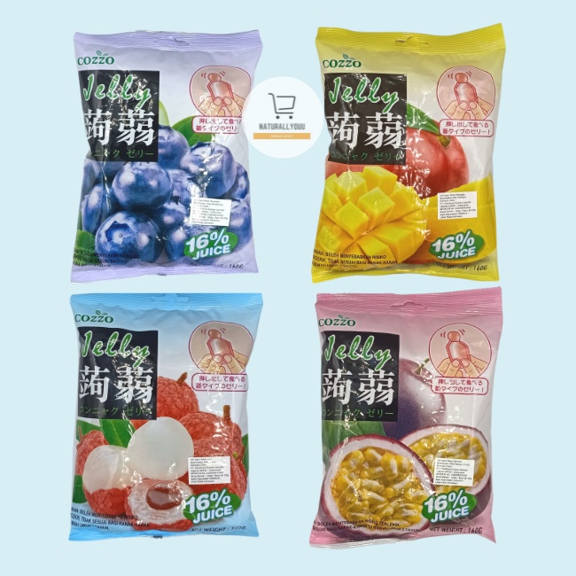 Jual Cozzo Jelly Squeeze Konnyaku All Variant 160gr | Shopee Indonesia