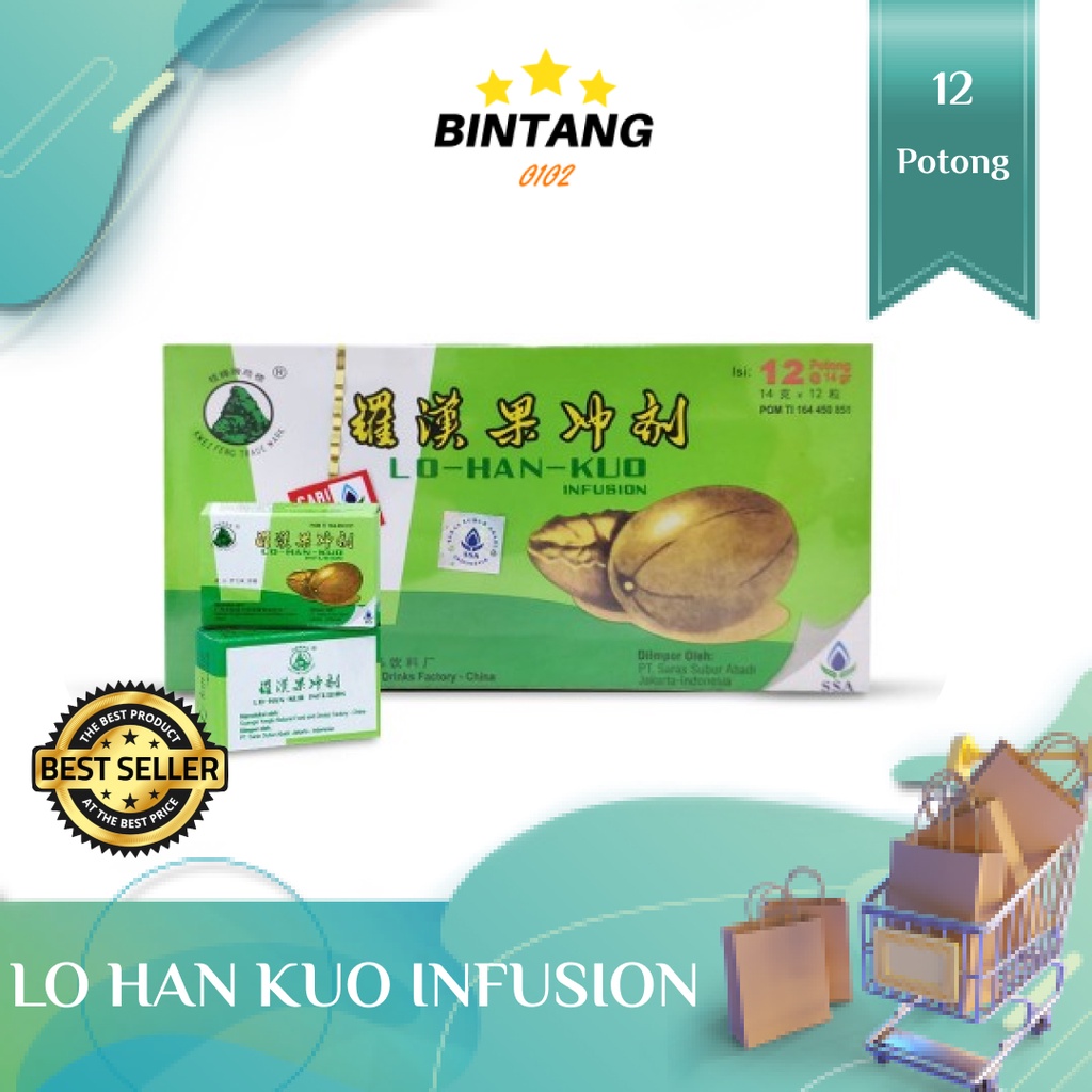 Jual Sale Lo Han Kuo infusion lohan kuo Lohankuo infusion ssa | Shopee ...