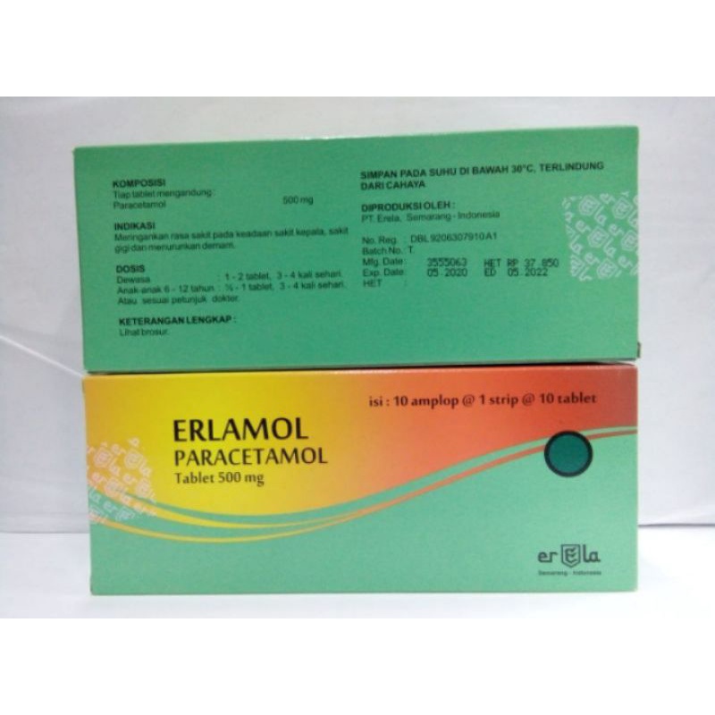 Jual Erlamol (100's) | Shopee Indonesia