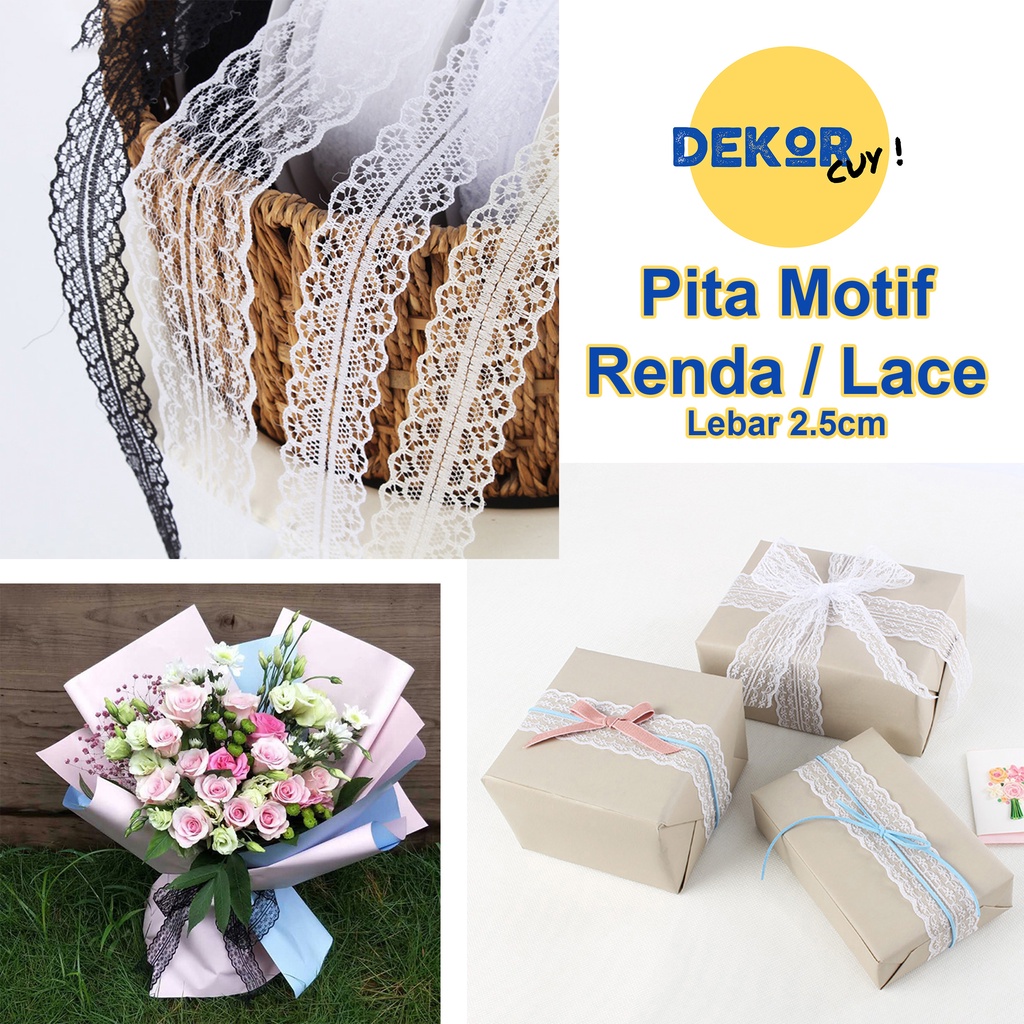 Jual [HARGA PER 1 METER DAN AKAN DIKIRIM UTUH TANPA DI POTONG] PITA ...